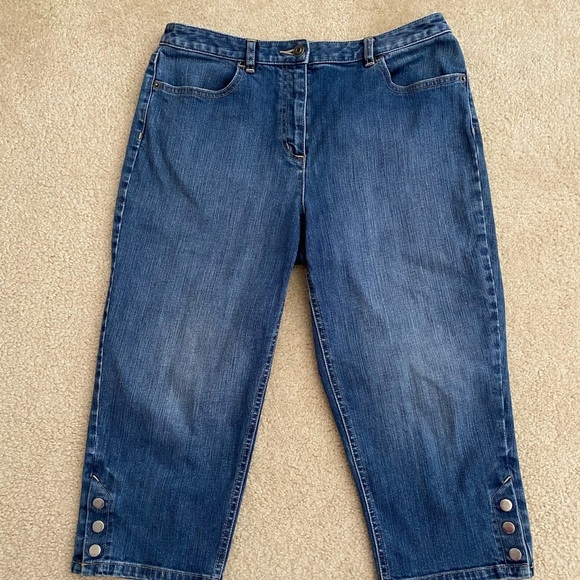 Talbots | Jeans | Talbots Jean Capris | Poshmark